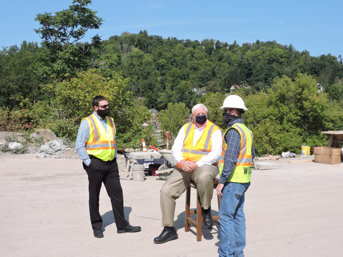 Gov. Tours I-70 Bridges Project in Wheeling | News, Sports, Jobs - The ...